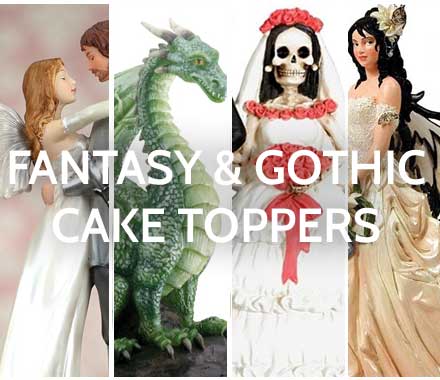 Fantasy Cake Toppers - Wedding Collectibles