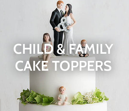 Child & Family Wedding Toppers – Wedding Collectibles