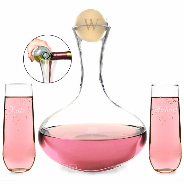 Personalized Wedding Wine Unity Ceremony Set – Wedding Collectibles