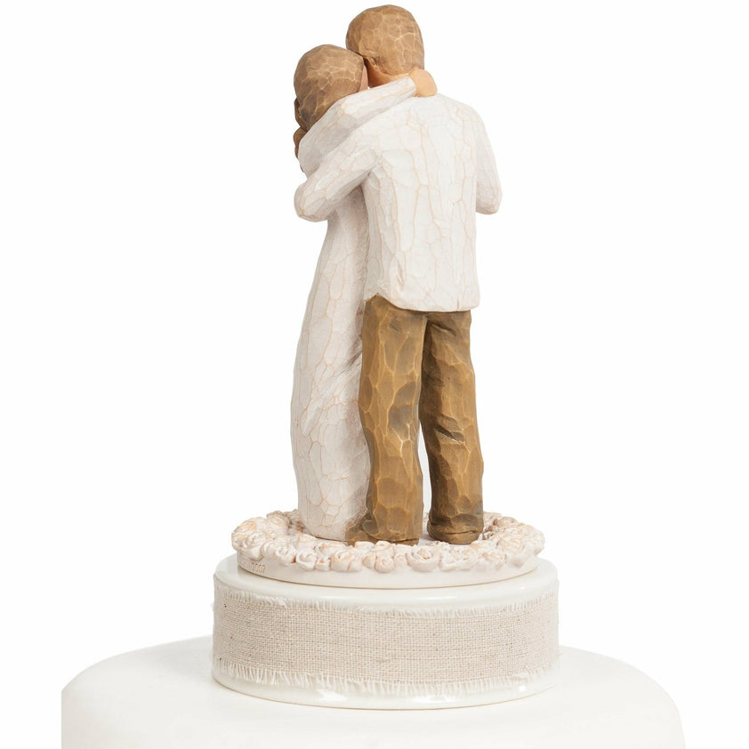 Personalized Willow Tree ® "Promise" Wedding Cake Topper – Wedding ...