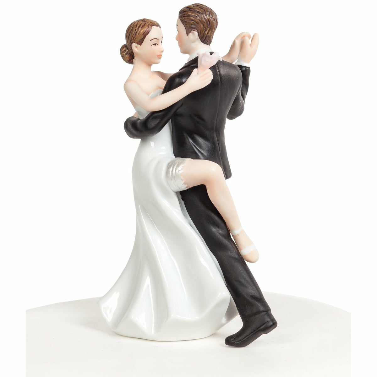 "Super Sexy Dancing" Wedding Bride and Groom Cake Topper Figurine ...