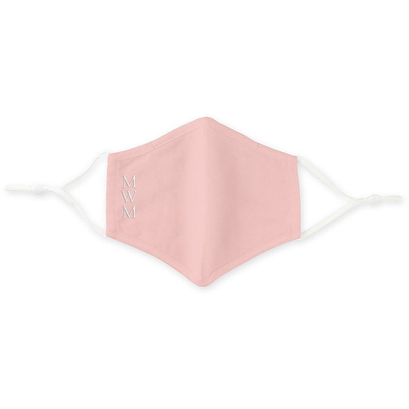 Blush Pink Protective Cloth Face Mask – Wedding Collectibles