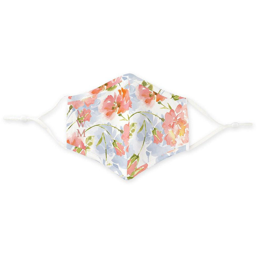 Pastel Floral Print Protective Cloth Face Mask – Wedding Collectibles
